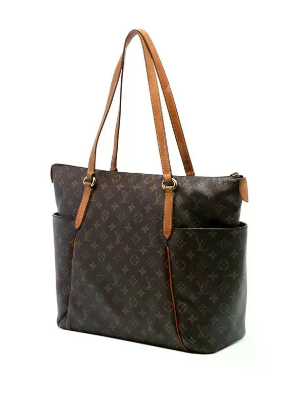 LOUIS VUITTON Monogram Totally Mm Tote Bag - Brown