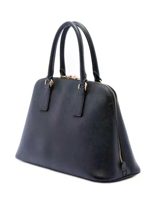 Prada Saffiano Lux Promenade Satchel - Black