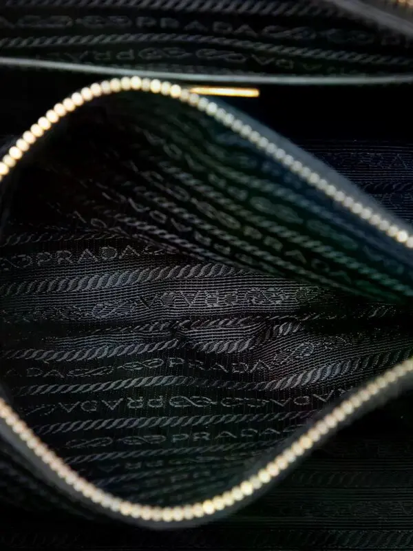 Prada Saffiano Lux Promenade Satchel - Black