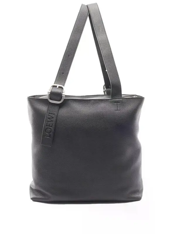 Loewe Leather Loop Tote Bag