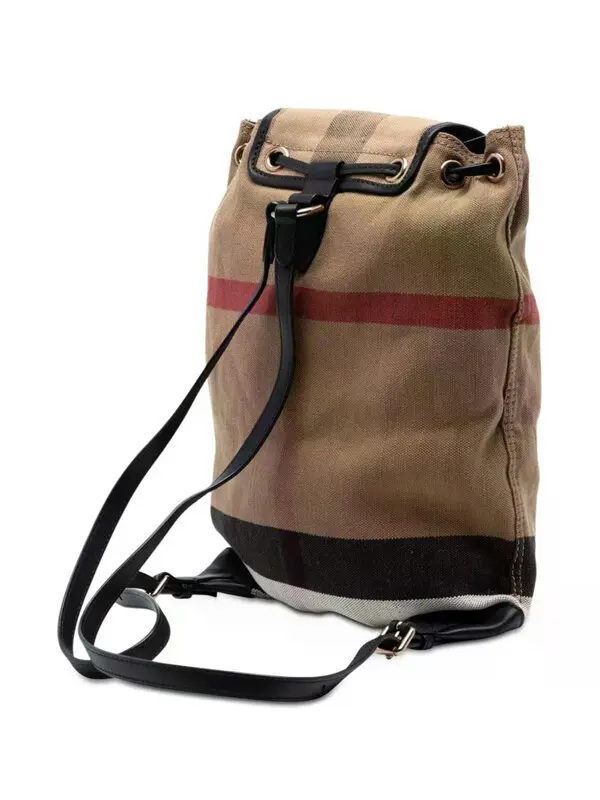 Burberry Mega Check Canvas Chiltern Backpack