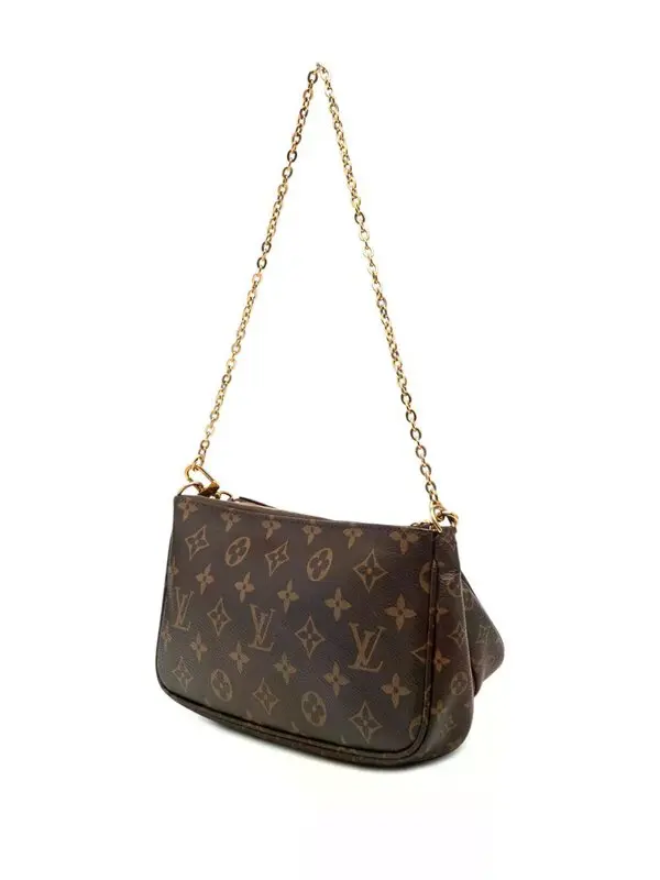 LOUIS VUITTON Monogram Multi Pochette Accessoires - Brown