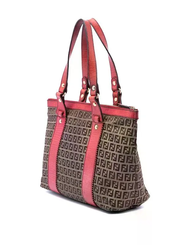 Fendi Zucchino Canvas Tote Bag