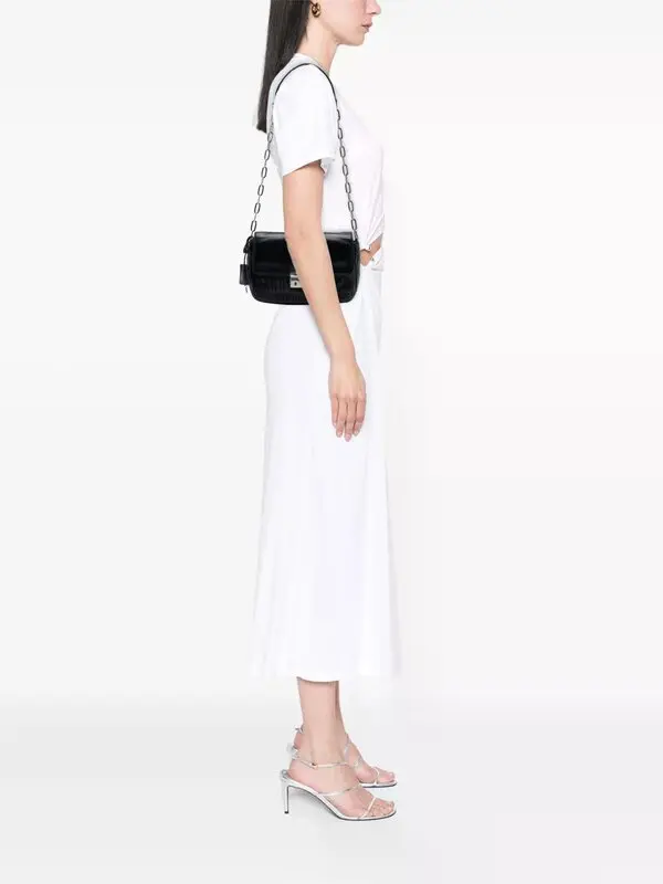 Prada Nappa Gaufre Sound Lock Shoulder Bag