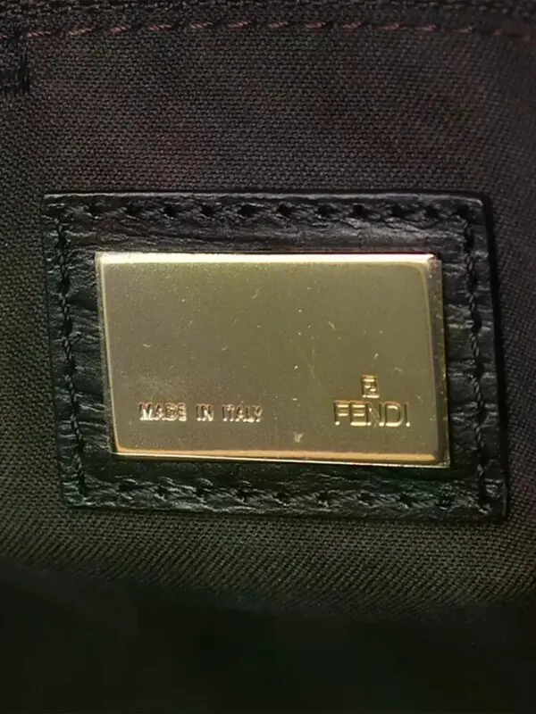 Fendi Zucchino Canvas Handbag