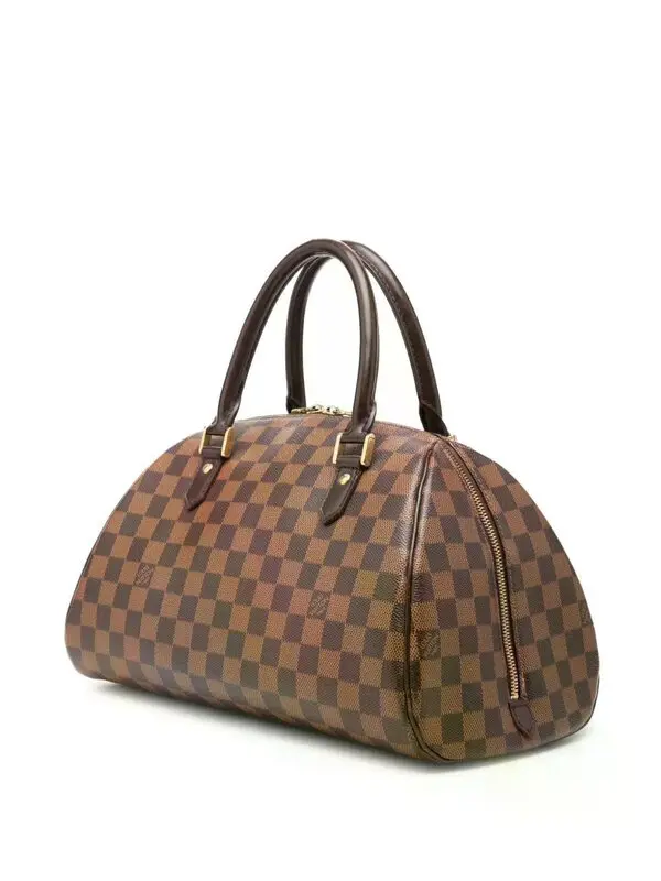 LOUIS VUITTON Damier Ebene Ribera Mm Handbag - Brown
