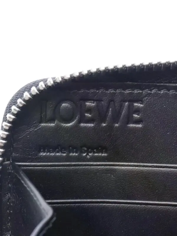 Loewe 2010-2026 Wool And Leather Puzzle Wallet Long Wallets - Multicolour