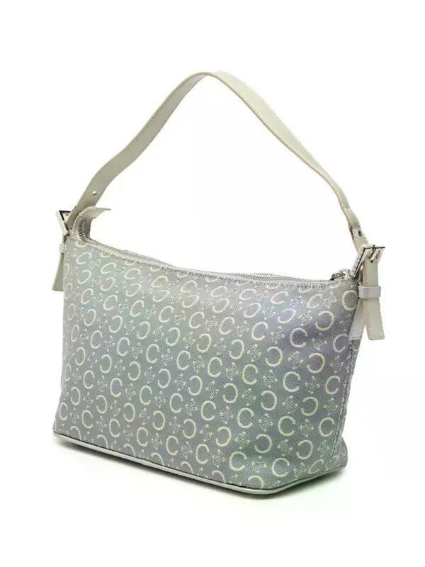 Celine Macadam Canvas Handbag - Blue