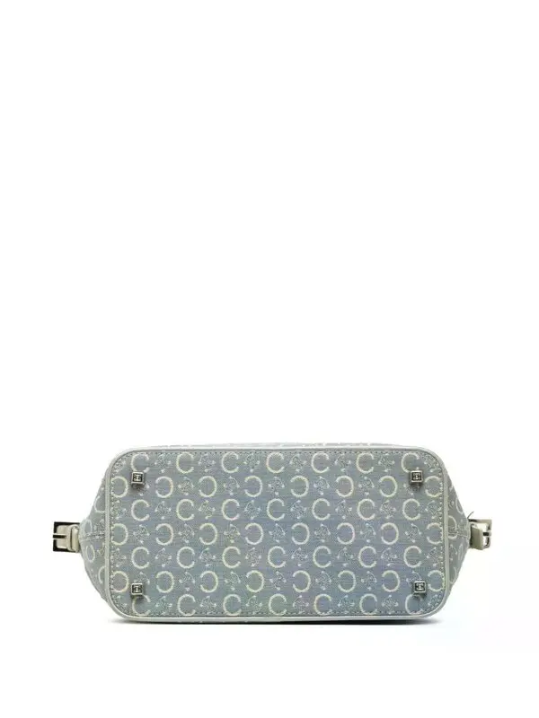 Celine Macadam Canvas Handbag - Blue