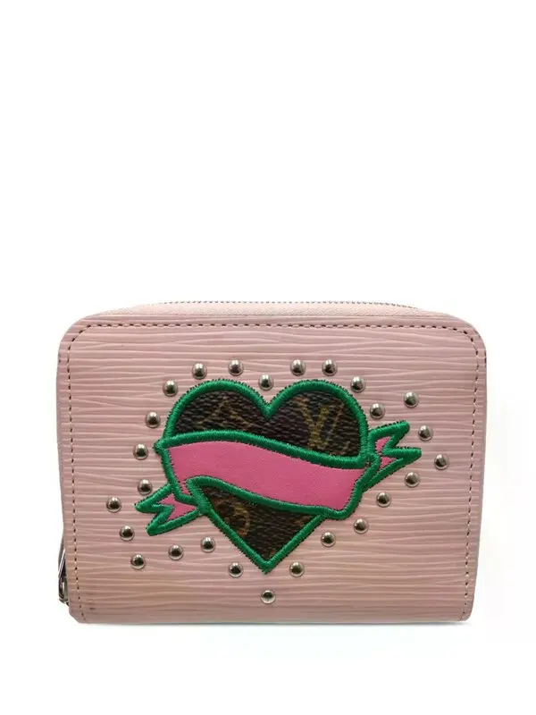 LOUIS VUITTON 2018 Epi Stories Zippy Purse Coin Pouch - Pink