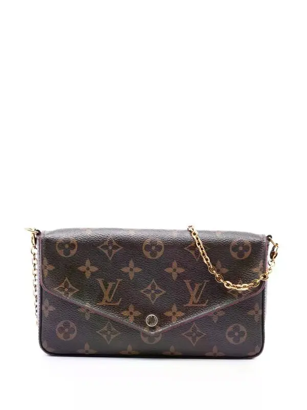 LOUIS VUITTON Monogram Pochette Felicie Crossbody Bag