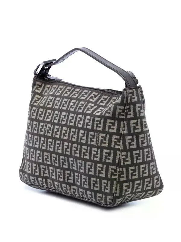 Fendi Zucchino Canvas Handbag