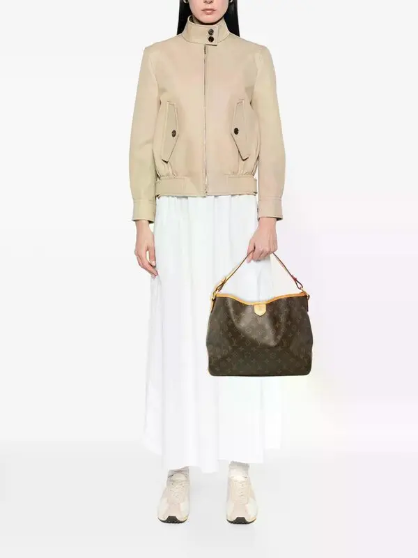 LOUIS VUITTON Monogram Delightful Pm Tote Bag - Brown