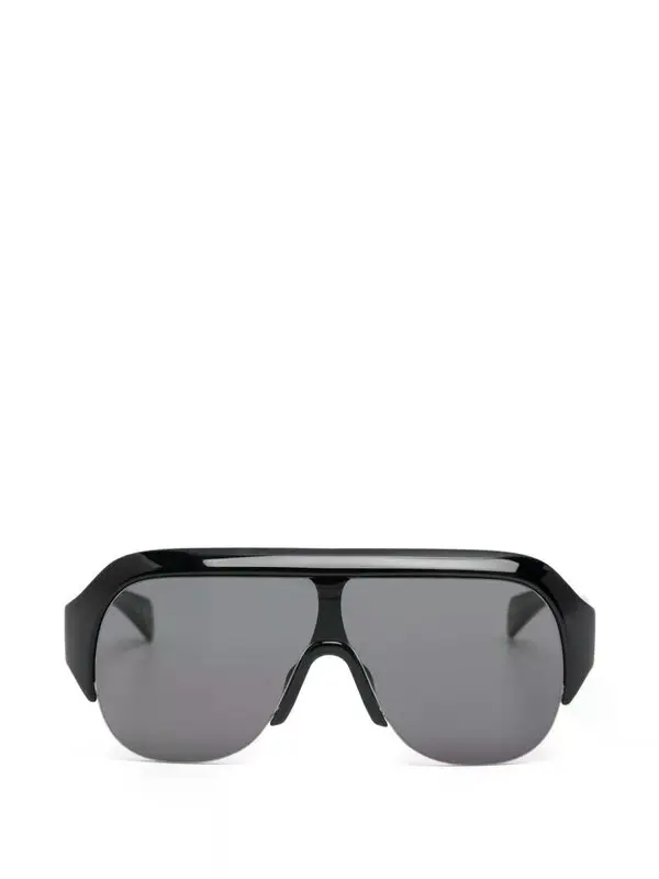 Gucci Geometric Frame Sunglasses - Black