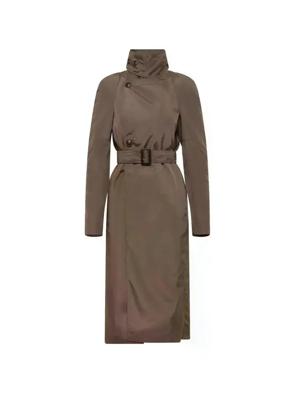 Rick Owens Maria Asymmetric Trench Coat