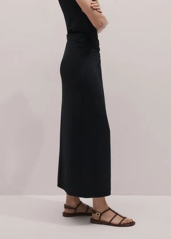 ME+EM Knot Detail Maxi Skirt