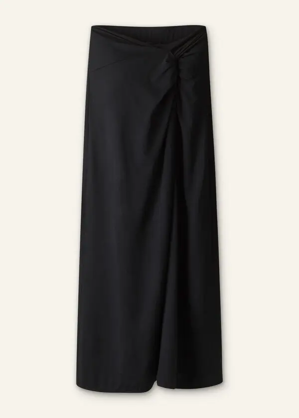 ME+EM Knot Detail Maxi Skirt