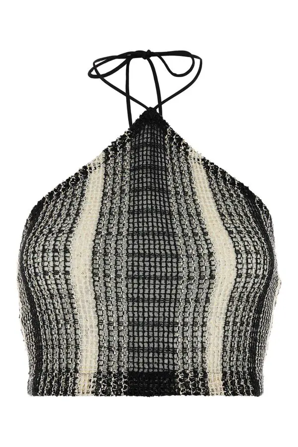 Missoni Embroidered Mesh Top - Multicolor