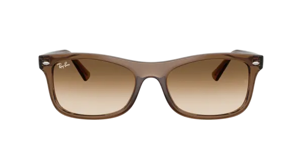 Ray-ban Rectangular Frame Sunglasses - Clear Gradient Brown