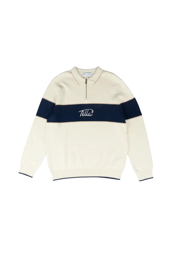 FELLA Boris Quarter-zip Sweater