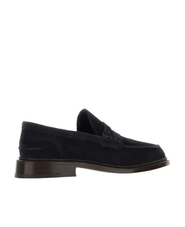 TRICKER'S Adam Almond-toe Loafers - Black