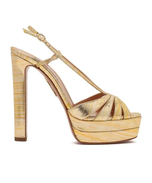 AQUAZZURA Aimée Platform Heeled Sandals