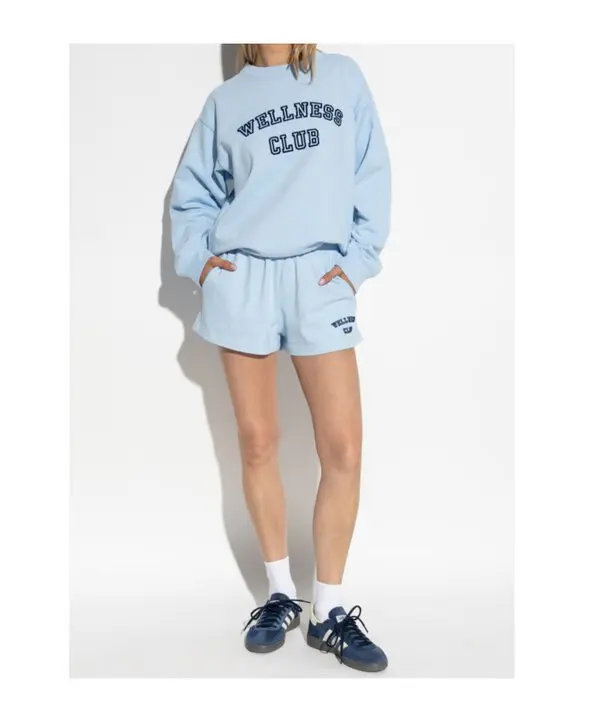 SPORTY  RICH Sporty & Rich Elasticated Waist Shorts