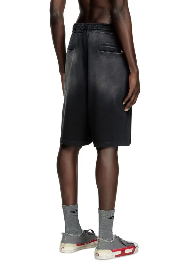 DIESEL® P-tain Mesh Track Shorts