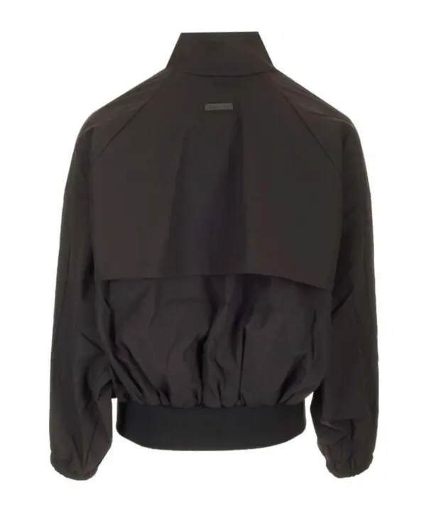 Fear Of God Logo Detailed Zipped Bomber Jacket