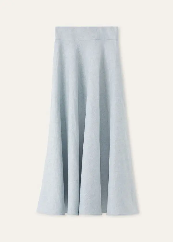 Loro Piana Amely Skirt - Gray