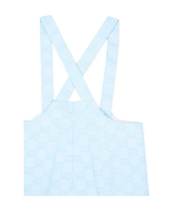 Gucci Gg Cotton Jacquard Dungarees