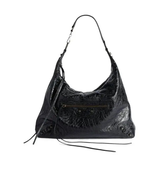 Balenciaga Le City Hobo Bag - Black