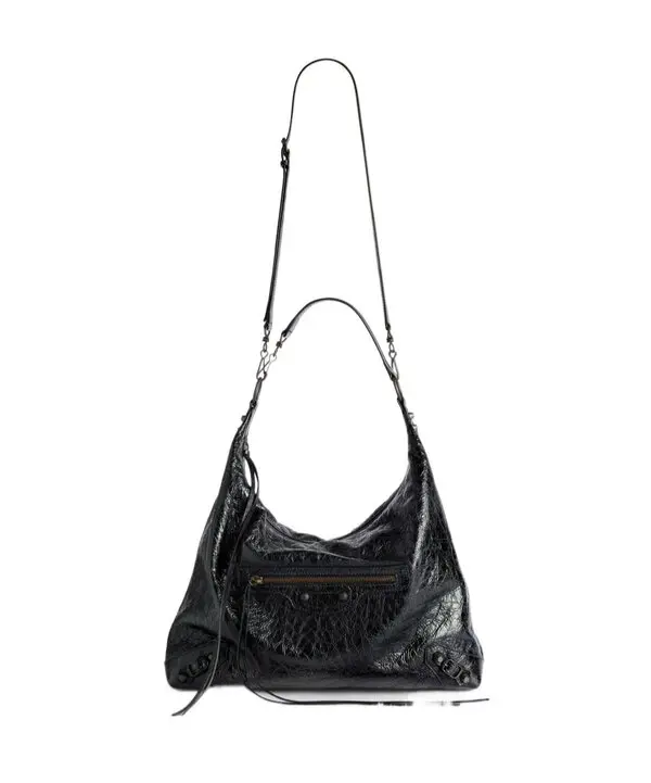 Balenciaga Le City Hobo Bag - Black