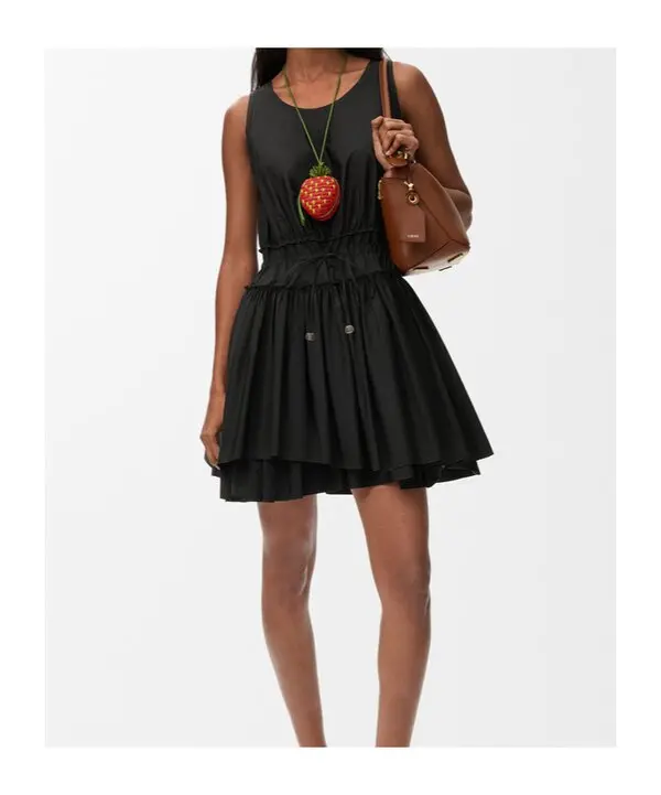 Loewe Drawstring Mini Dress