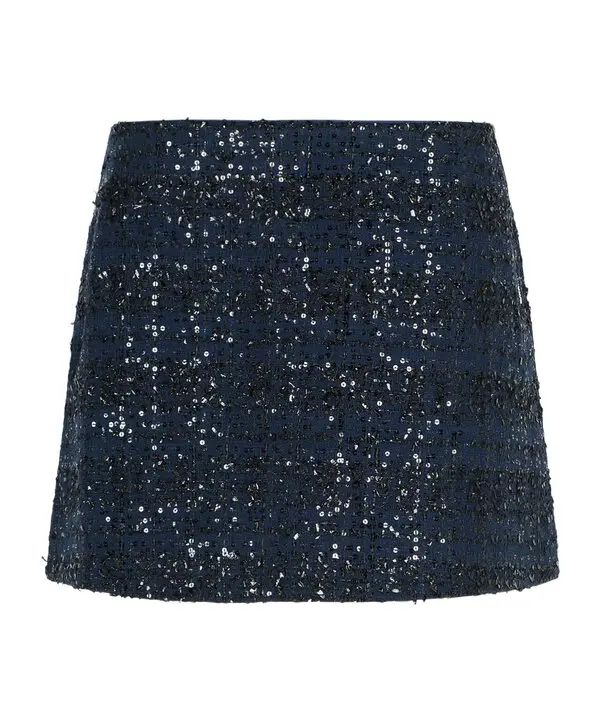 ROTATE BY BIRGER CHRISTENSEN Sequined Mini Skirt