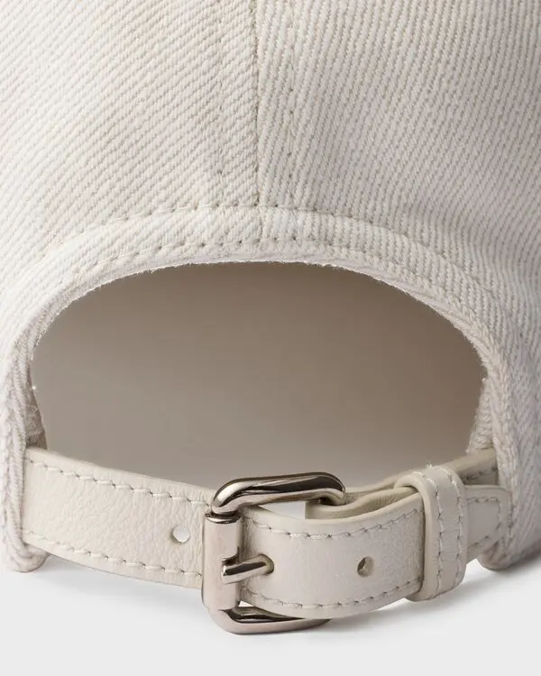 Prada Denim Baseball Cap