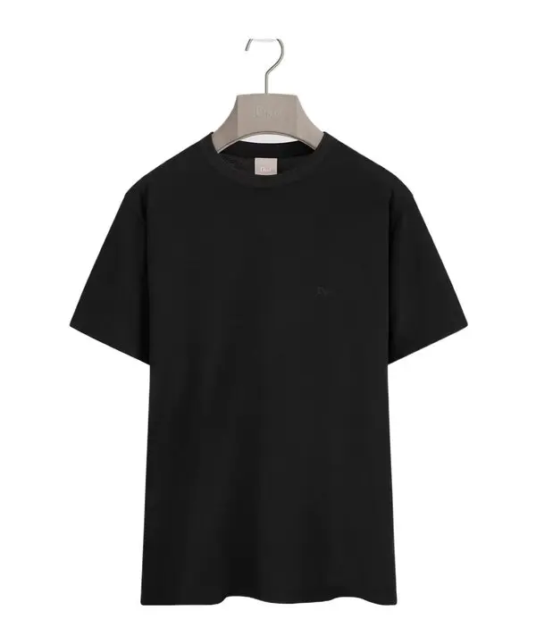Dior T-shirt With Embroidery, Relaxed Fit - Black