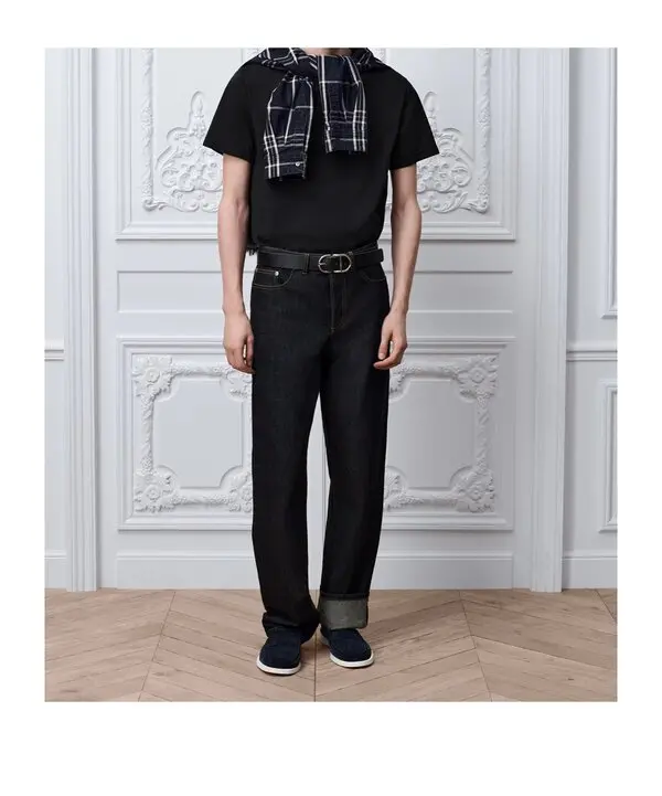 Dior T-shirt With Embroidery, Relaxed Fit - Black