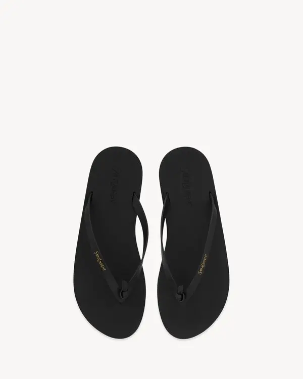 Saint Laurent Knotted Pool Flip-flops