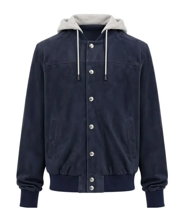 Eleventy Long-sleeved Hooded Casual Jacket