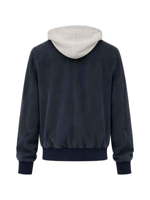Eleventy Long-sleeved Hooded Casual Jacket