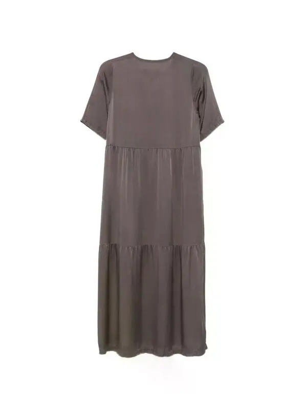 PRIVATE 0204 Tiered Tie-fastening Dress