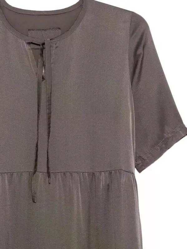PRIVATE 0204 Tiered Tie-fastening Dress
