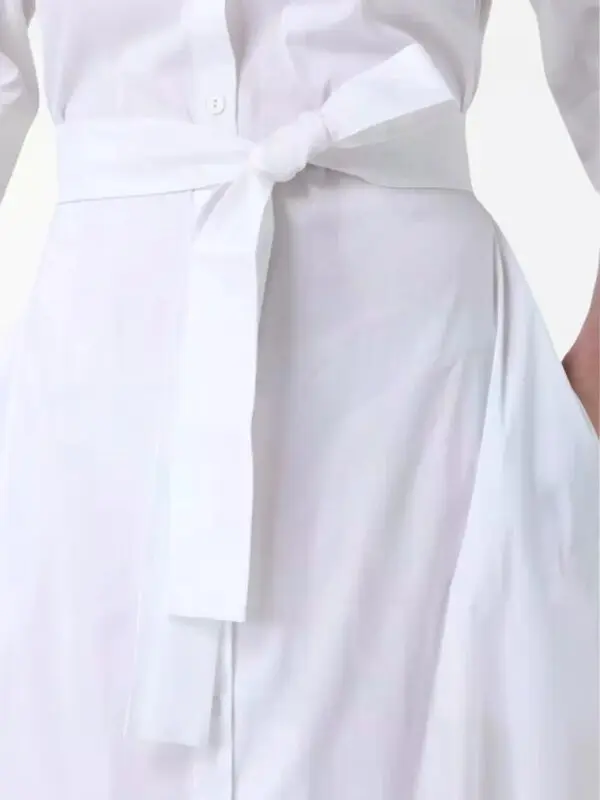 Max Mara Belted Button-down Maxi Dress