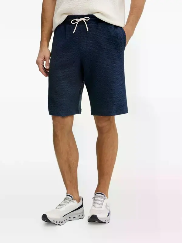 Guess Waffle Knit Drawstring Shorts