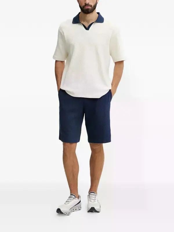 Guess Waffle Knit Drawstring Shorts