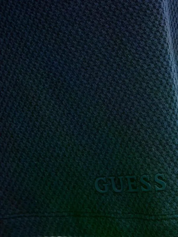 Guess Waffle Knit Drawstring Shorts