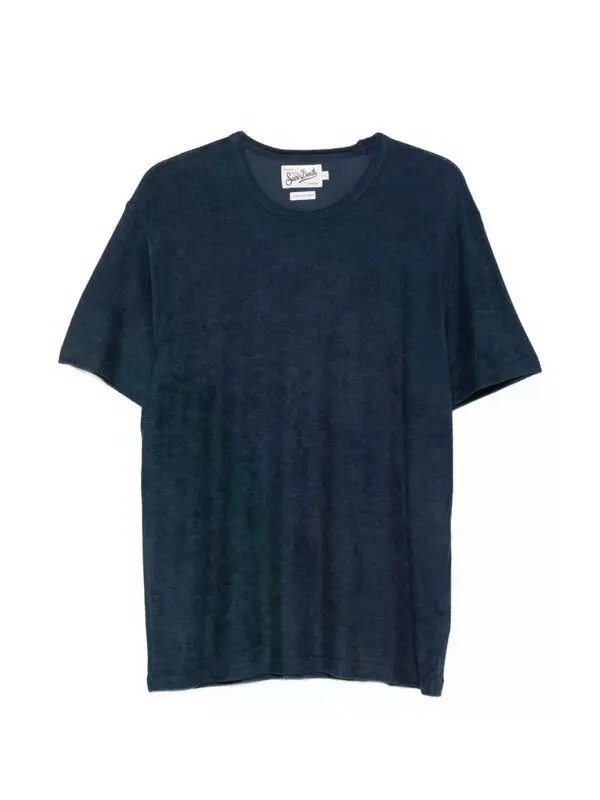 MC2 SAINT BARTH Logo-embroidered T-shirt