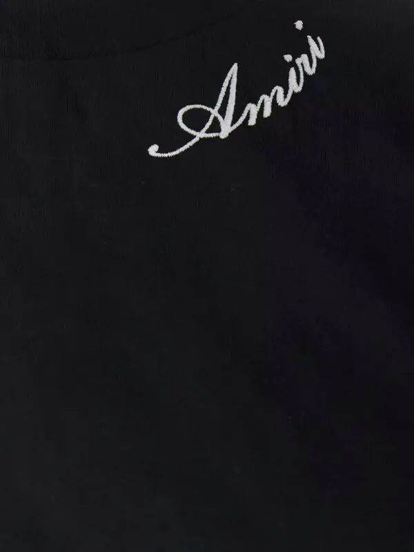 Amiri Logo-embroidered T-shirt