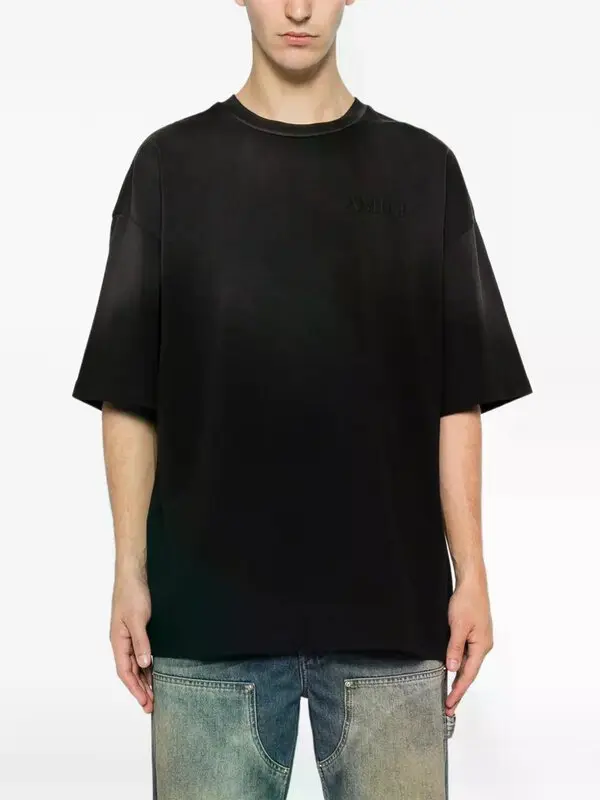 Amiri Bandana-print Logo-embroidered T-shirt
